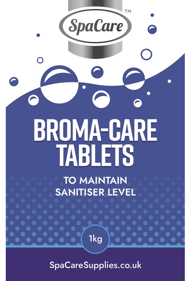 Broma-Care Bromine Tablets 1kg & 5kg – SpaCare Supplies