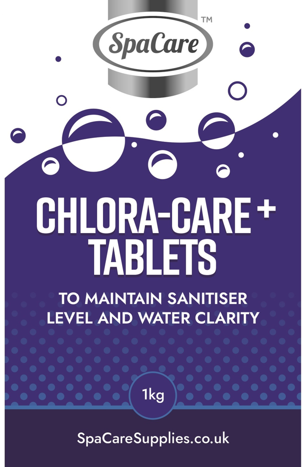 Chlora-Care+ Multi-functional Chlorine Tablets 1kg/2.5kg/5kg – SpaCare ...
